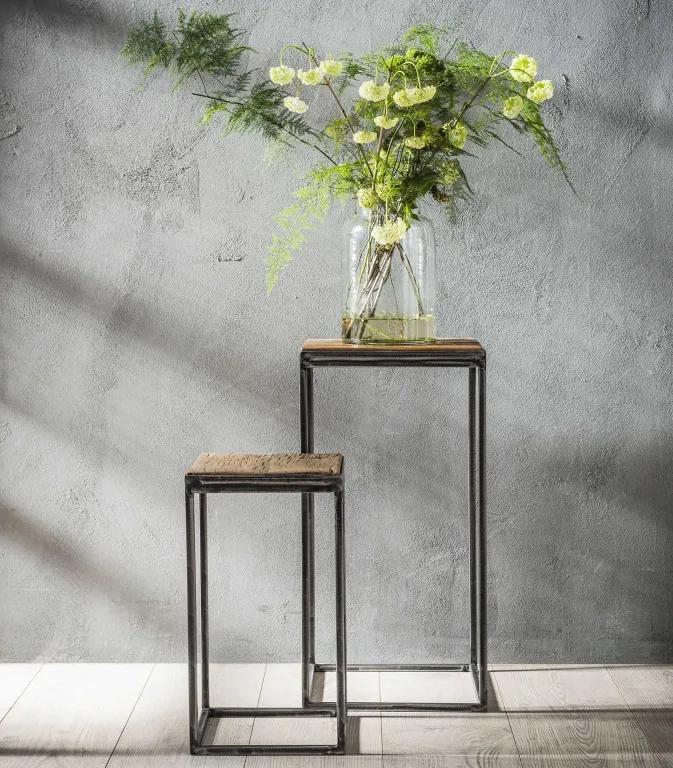 Květinový stolek Kyra - set 2 ks Robust hardwood