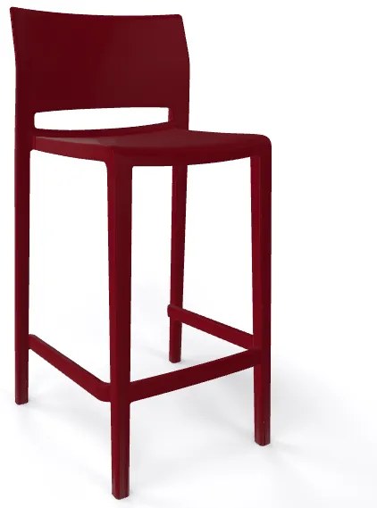 GABER - Barová židle BAKHITA - nízká, vínová