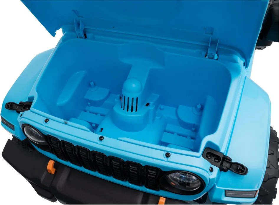 LEAN CARS Akumulátorové autíčko Jeep Rubicon DK-JWR558 24 V, světle modré