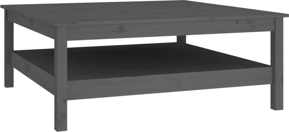 vidaXL Konferenční stolek 100 x 100 x 40 cm masivní borové dřevo [814294] Barva: Bílá
