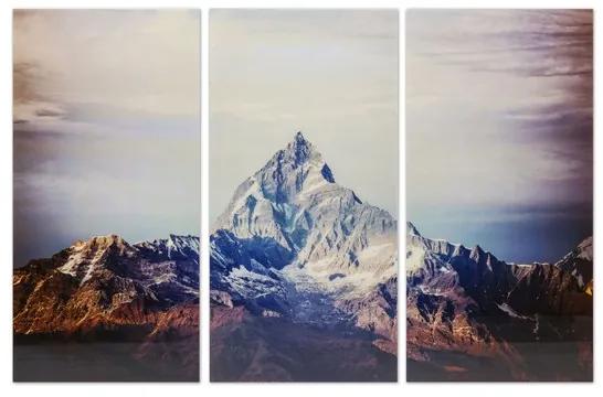 Obraz na skle Triptychon Himalaya 160x240 cm