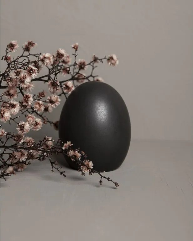 Velikonoční vajíčko Bjuv Black 8 cm Storefactory Scandinavia