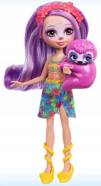 Mattel Enchantimals Panenka a zvířátko FNH22 Želva