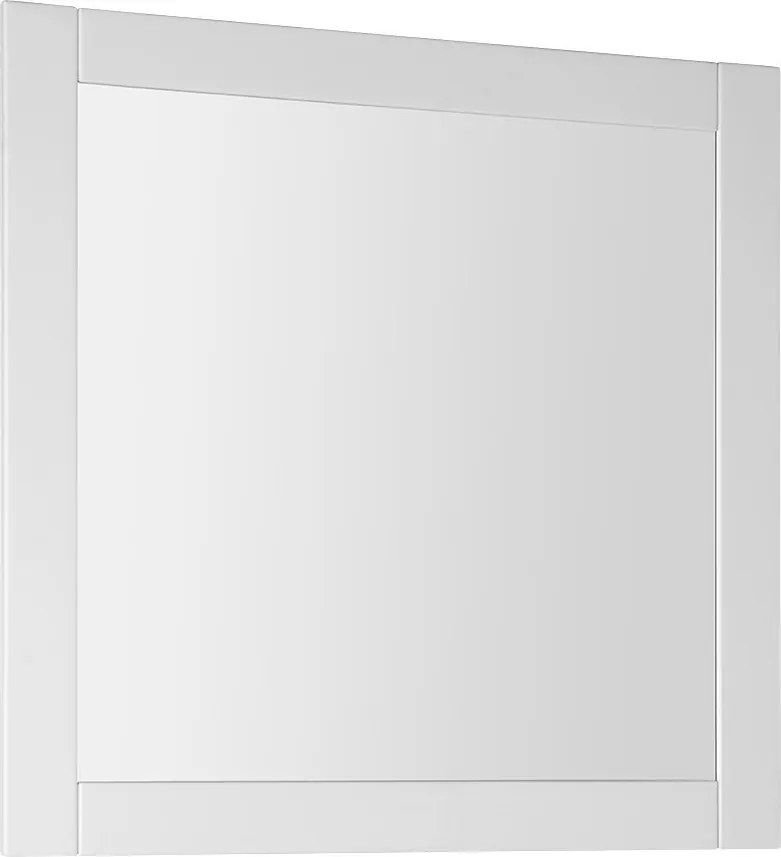 Aqualine Aqualine, FAVOLO zrcadlo v rámu 80x80cm, bílá mat, FV080