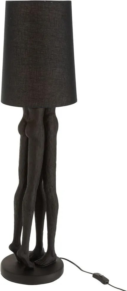 Granitová stolní lampa sousoší lidského páru Figurines – Ø 21*90 cm E27 / 60W