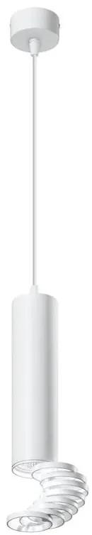 Závěsná lampa TUBA 1xGU10 Candellux Bílá