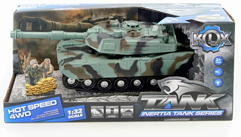 Tank baterie - maskáč tmavý