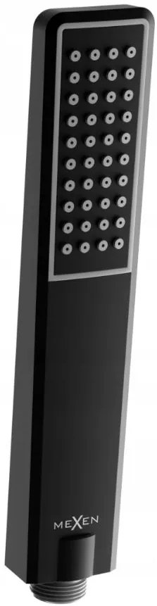 Mexen příslušenství - 1-bodový ruční sprchový set R-72, černá, 785726053-70