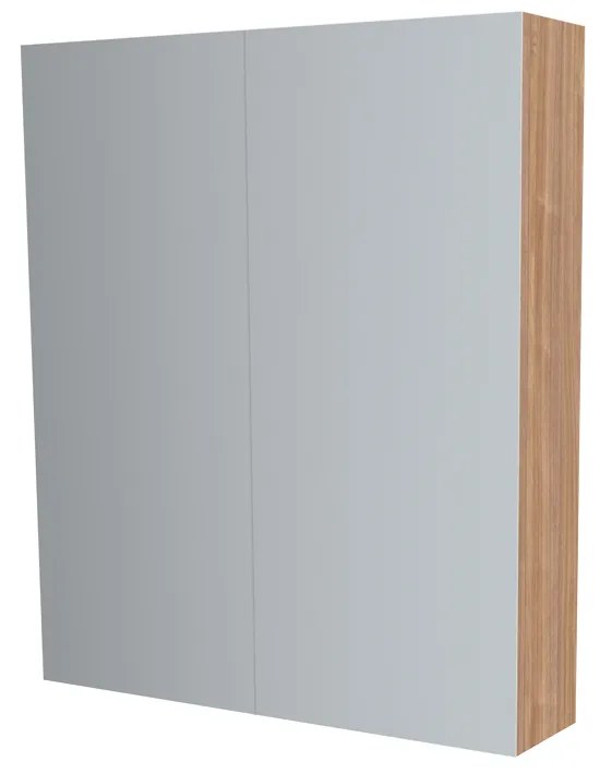 Mereo Mereo, Koupelnová skříňka zrcadlová 80 cm, galerka, 2 x dvířka, Multidecor, CN798G82LSW1