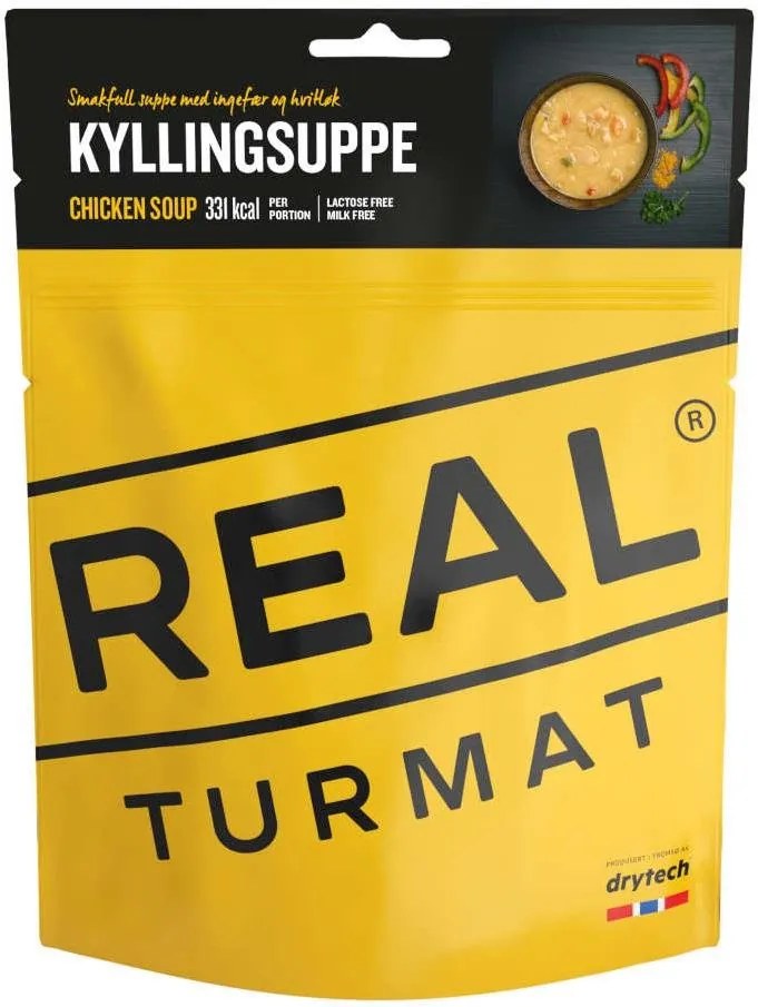 Mre real turmat kuřecí polévka 370 g