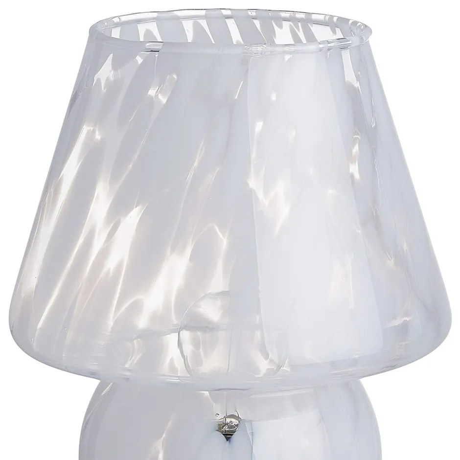Butlers MISS MARBLE LED Lampa 21,5 cm - bílá
