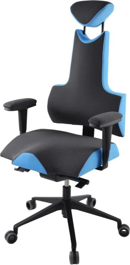 Zdravotní židle Prowork THERAPIA ENERGY XL PRO 4110 – černá, nosnost 130 kg, na míru