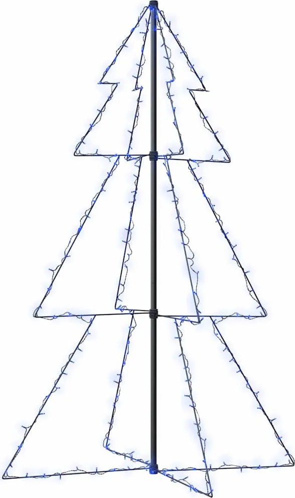 Vánoční stromek kužel 200 LED diod dovnitř i ven 98 x 150 cm 328577
