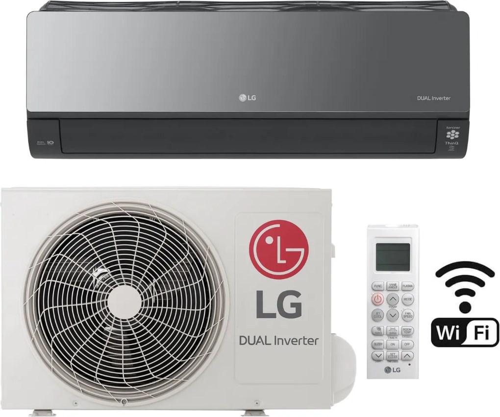 Klimatizace LG Artcool Mirror 2,5 kW - sestava 1+1 včetně montáže