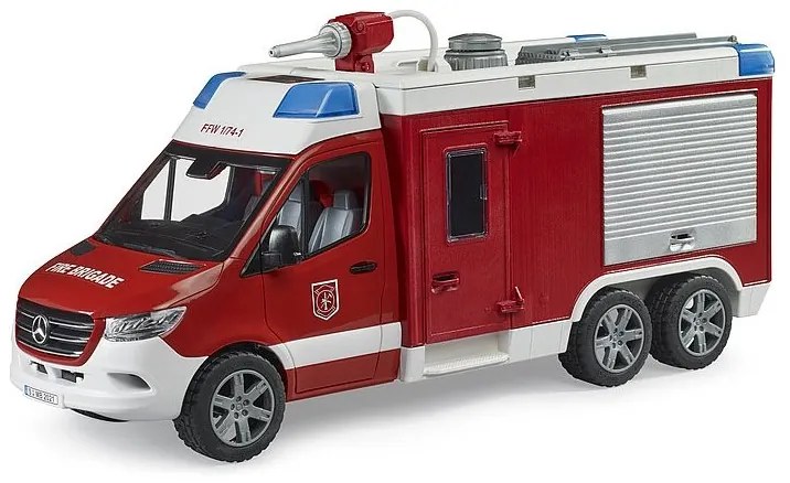 Bruder Hasičský vůz MB Sprinter se světelným a zvukovým modulem