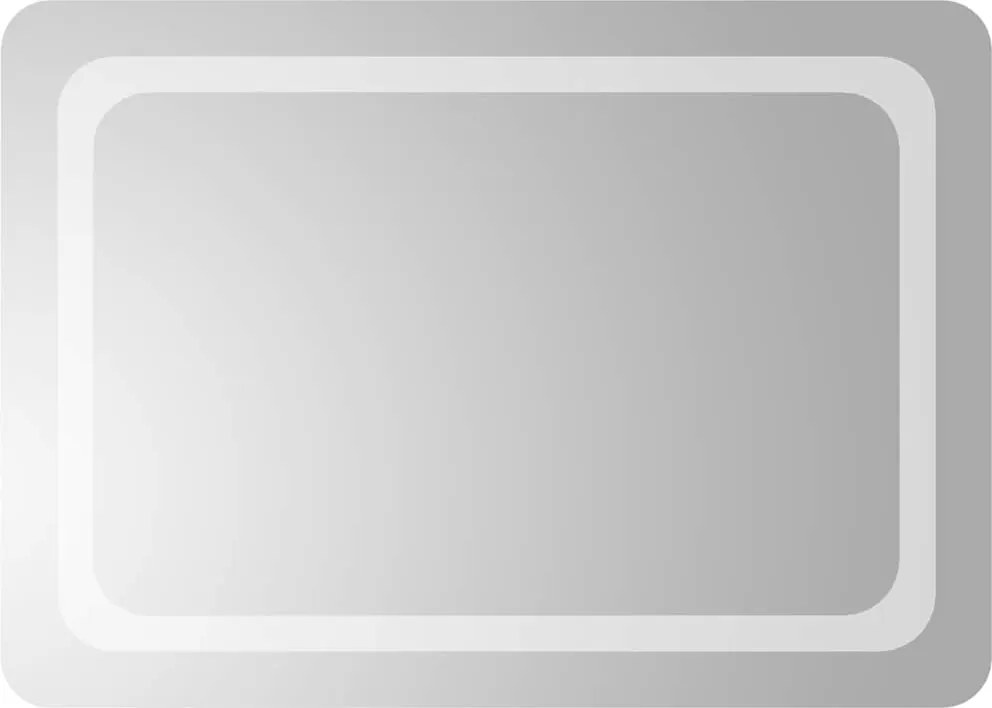 Koupelnové zrcadlo s LED osvětlením 70x50 cm 151784
