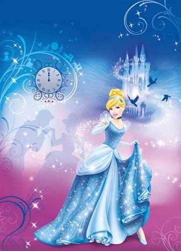 Fototapeta Disney Popelka 184 cm x 254 cm fototapety Komar 4-407