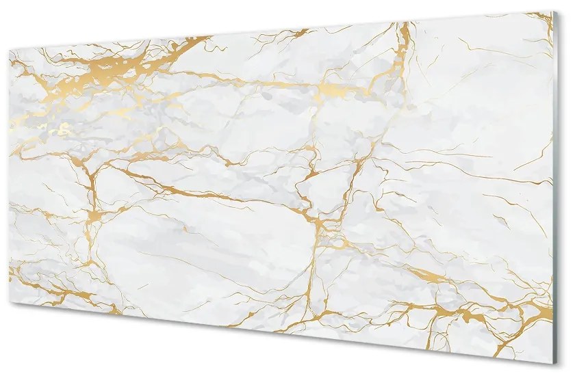 Obraz na skle Marble kamenná zeď 120x60 cm