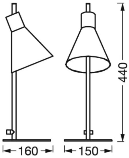 Ledvance - LED Stolní lampa DECOR TOKIO LED/5W/230V
