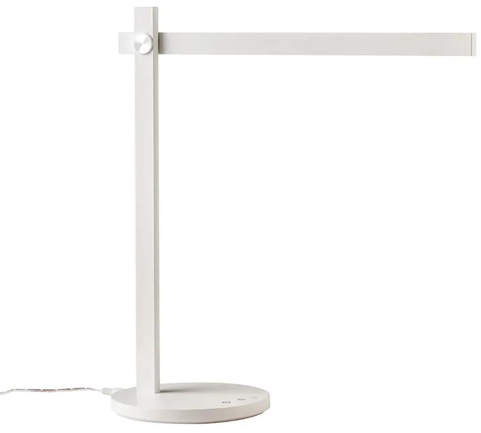 Redo 01-2212 stolní LED lampa Omeo pískově bílá, 5,5W, 3000, 4500, 6500K, 43cm