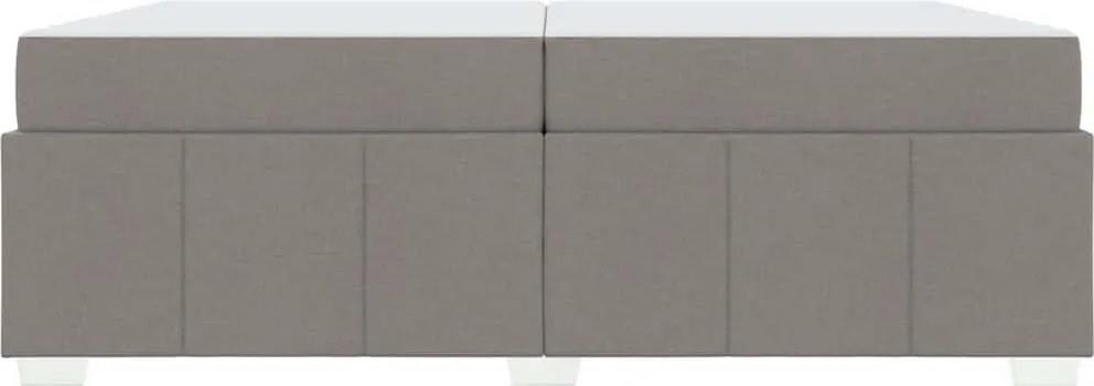 Rám postele Taupe 200 x 200 cm textil 3398311