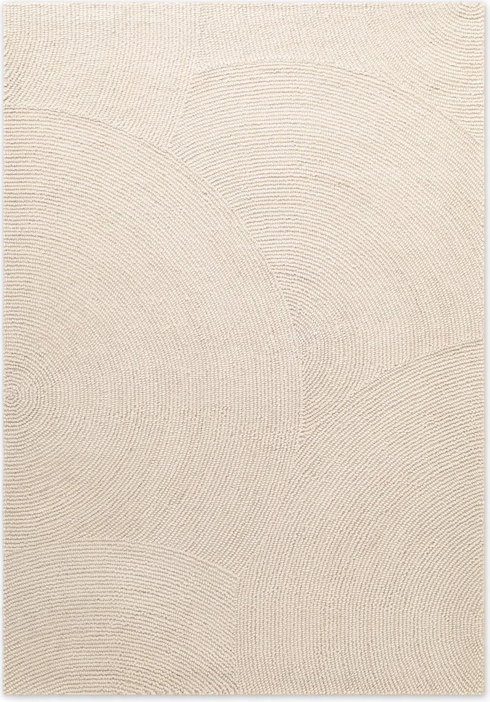 Hanse Home, Kusový koberec Calmio 106220 Natural White, 80x150, bílá, ložnice