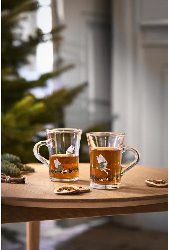 Skleněné hrnky v sadě 2 ks s vánočním motivem 230 ml Christmas – Holmegaard