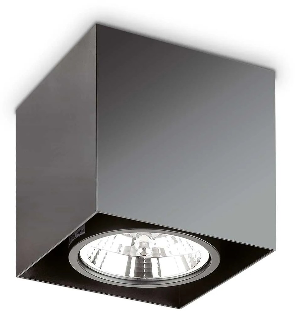 Ideal Lux Stropní svítidlo MOOD PL1 D15 SQUARE NERO