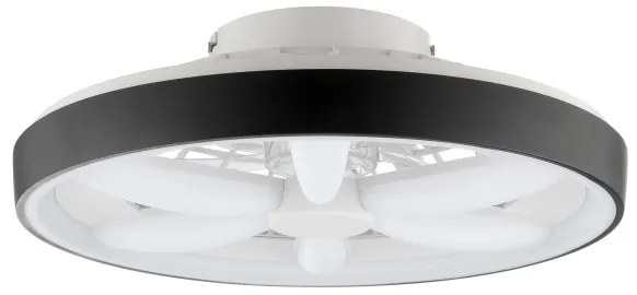 Brilliant - LED RGBW Stropní ventilátor se světlem GAIANO LED/48W/230V černá +DO