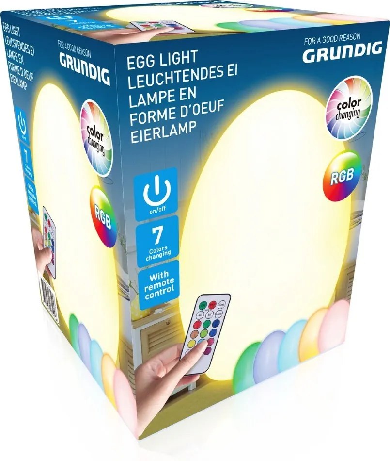 GRUNDIG Stolní LED světlo s ovládáním RGBED-213194