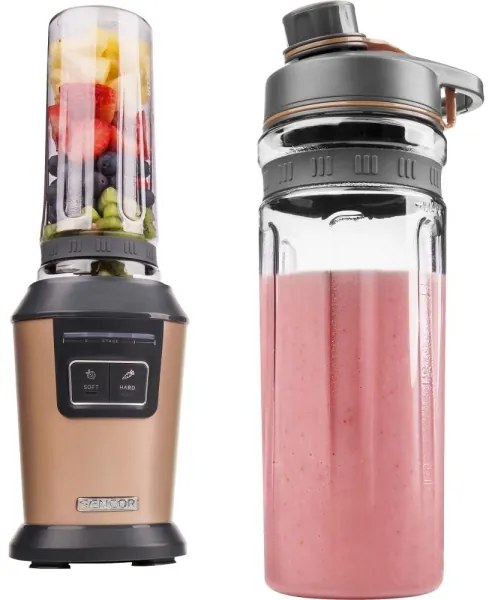 Sencor - Smoothie mixér s příslušenstvím 800W/230V měděná