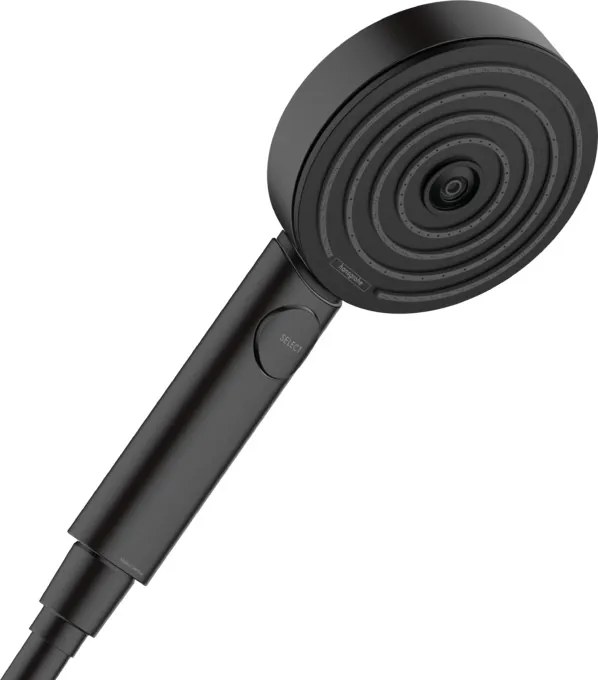Hansgrohe Pulsify Select S, ruční sprcha 105 3jet Relaxation EcoSmart, černá matná, HAN-24111670