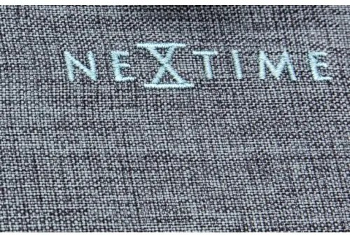 Designové nástěnné hodiny 3155tq Nextime Jeans Calm 30cm