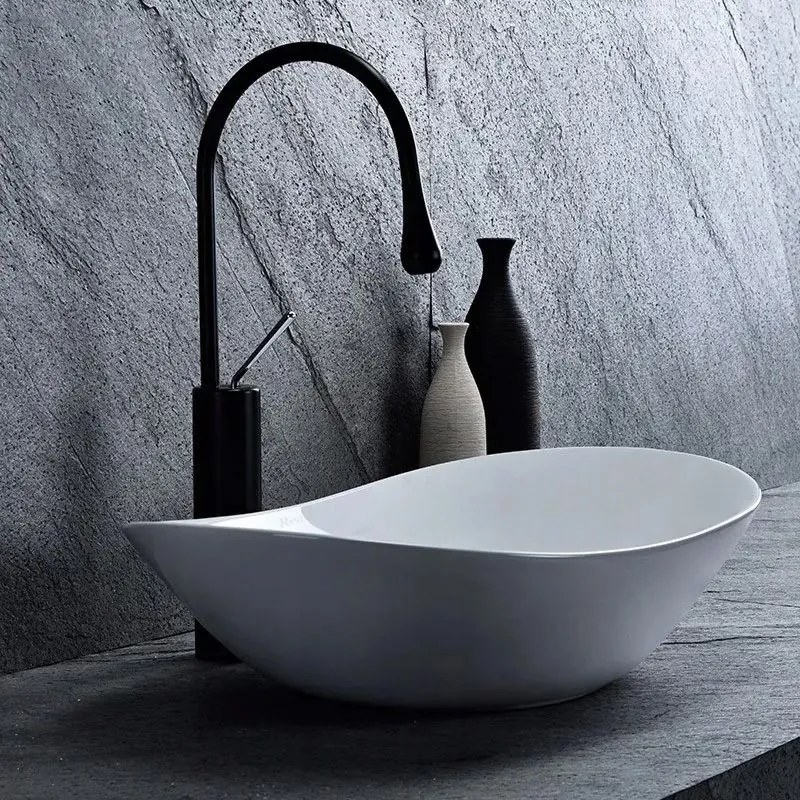 Rea Royal 60 umyvadlo na desku, 62 x 36 cm, bílá, REA-U0441