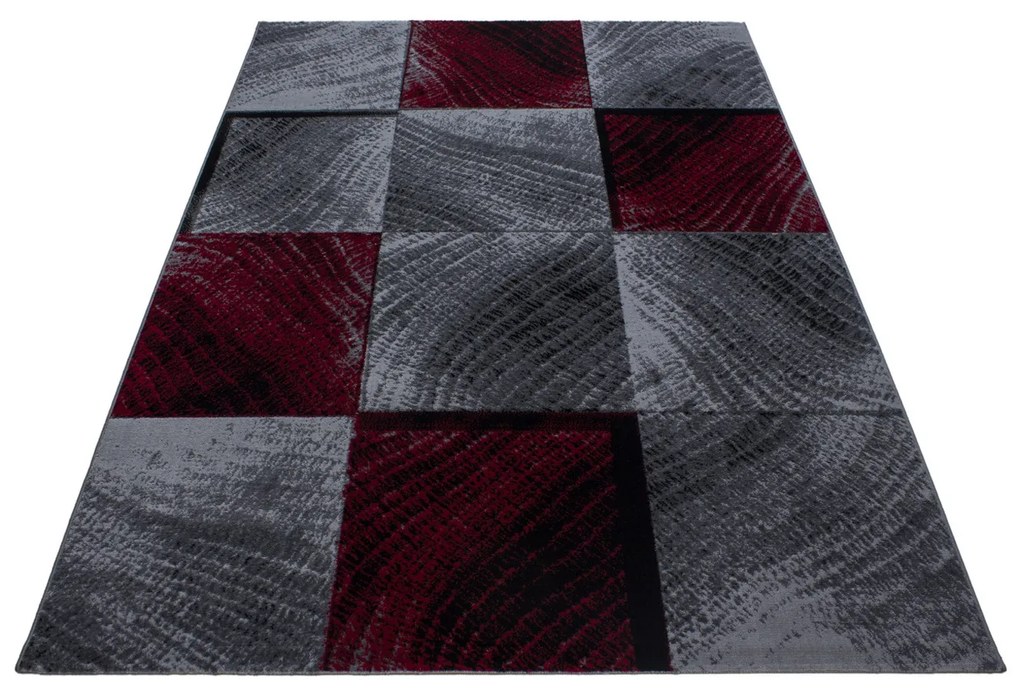Ayyildiz, Kusový koberec Plus 8003 red, 80x150, červená, chodba / předsíň
