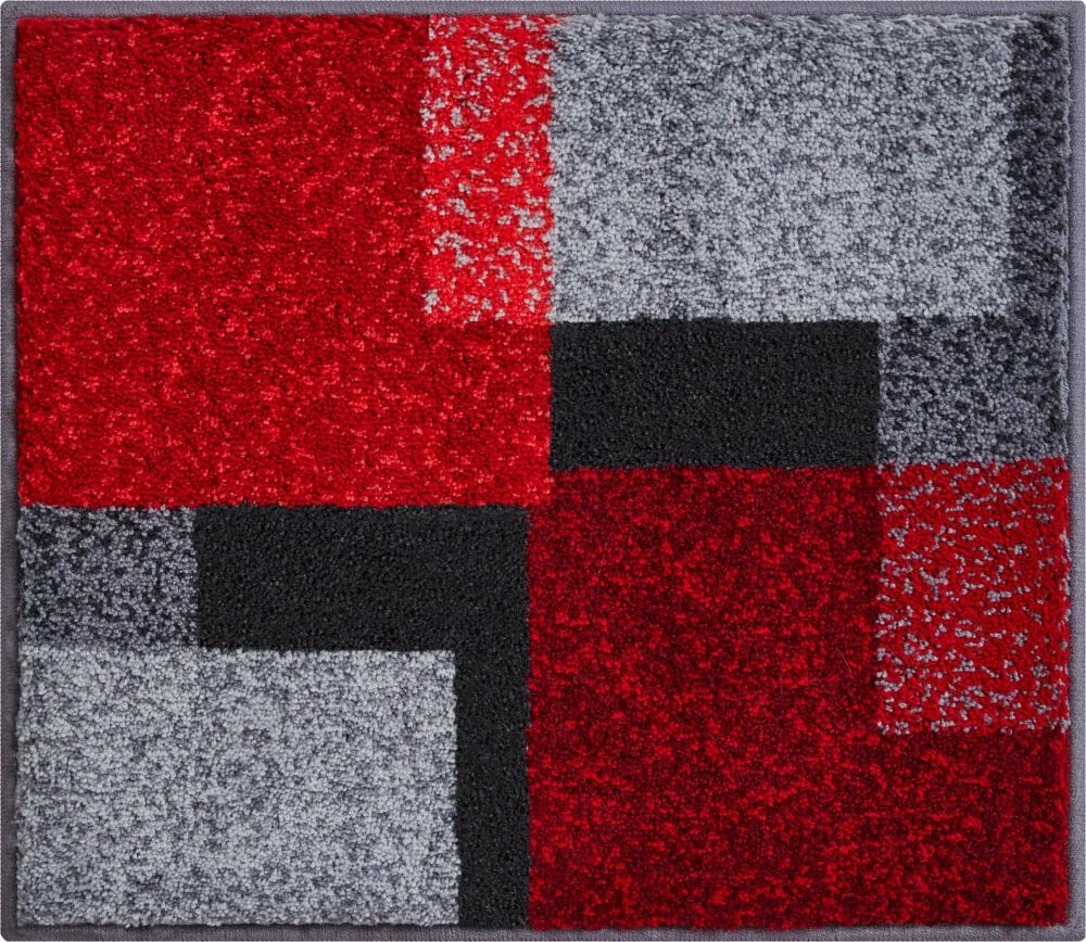 GRUND ATALA - Koupelnová předložka červená Rozměr: 50x60 cm