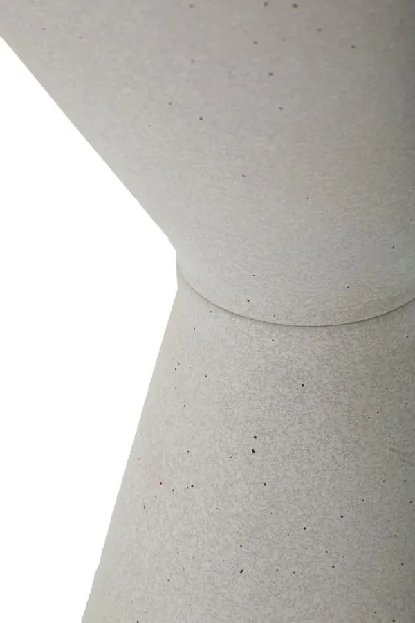Odkládací stolek White 44 cm mramor/bílý