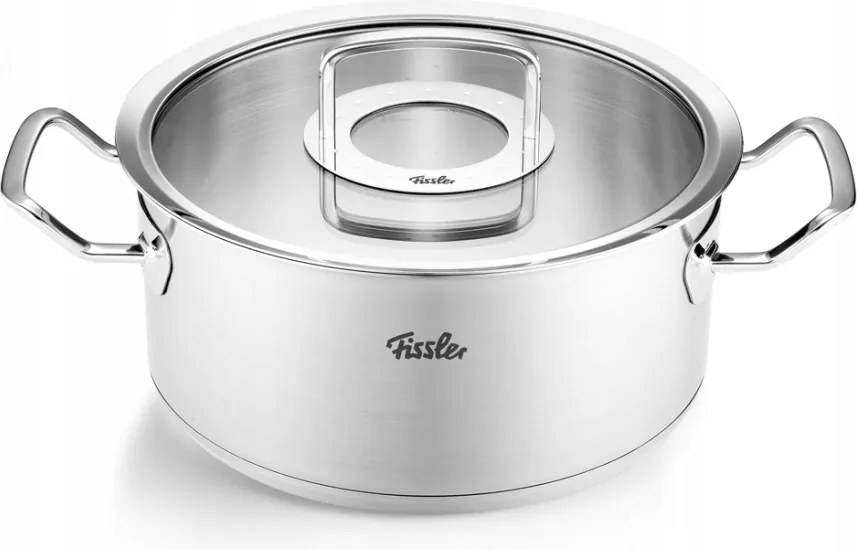 Hrnec z nerezová ocel s poklicí Fissler Original Profi 4,6 l K2
