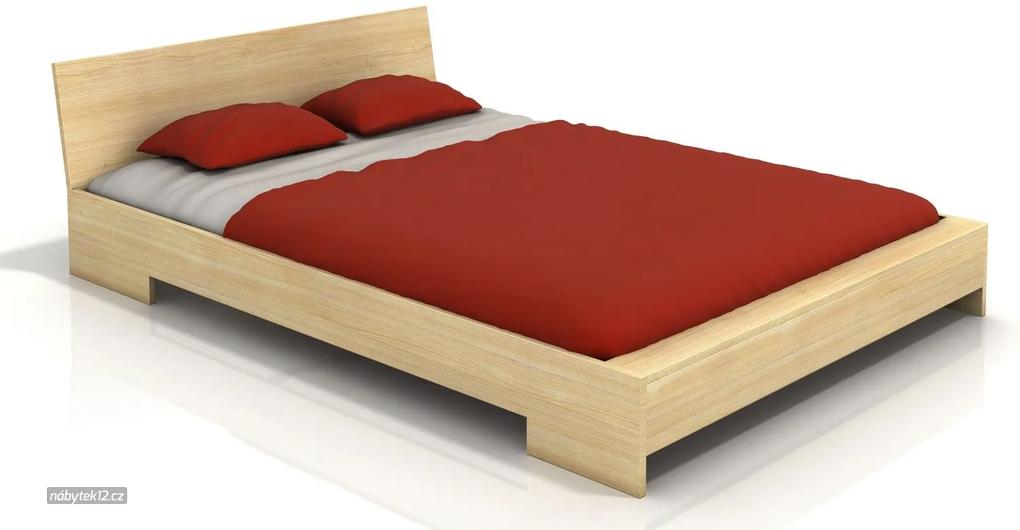 Borovicová postel s čelem Gurli , masiv borovice, borovice přírodní