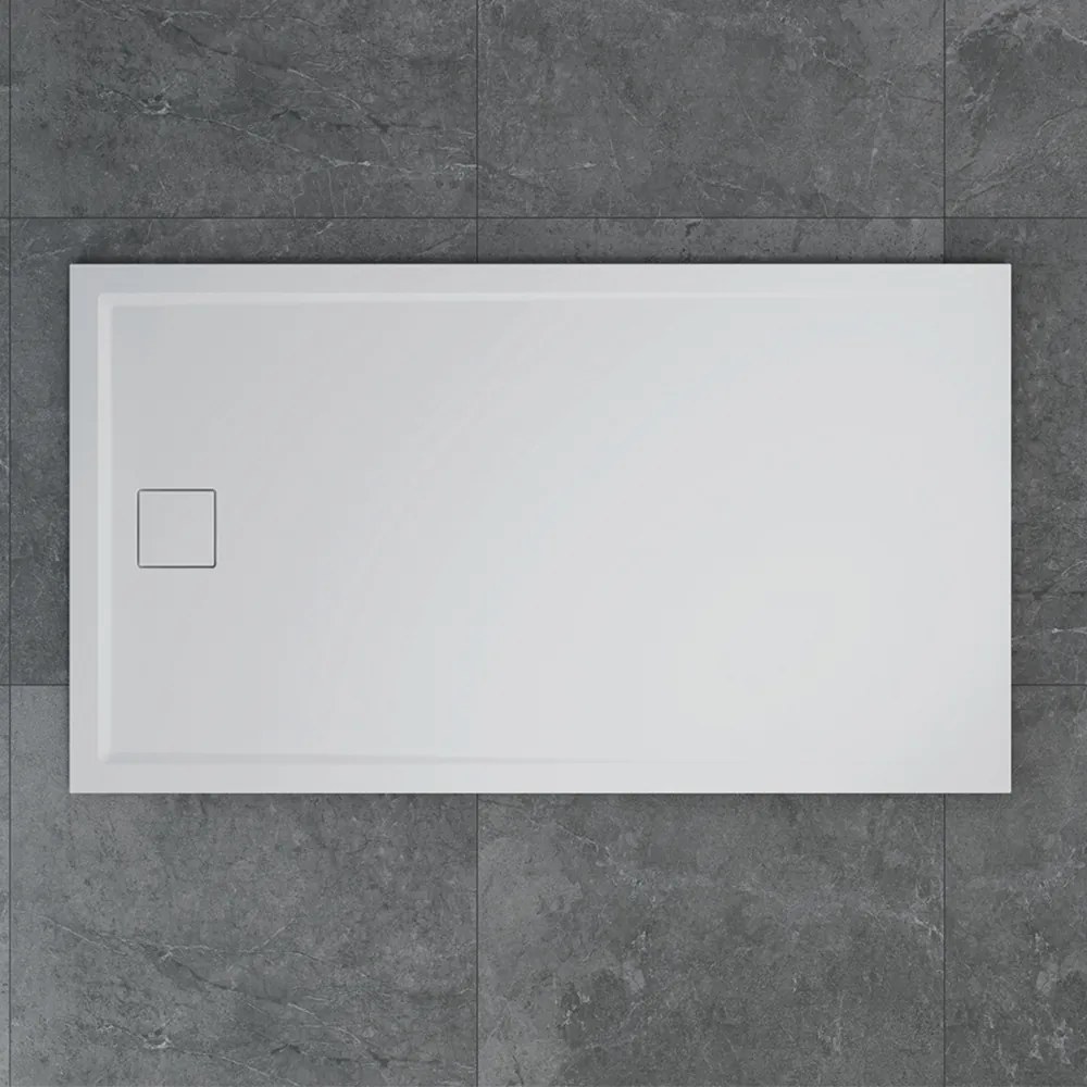SanSwiss Ronal LIVADA 80 x 110 x 3,7 cm W20AS08011004 sprchová vanička