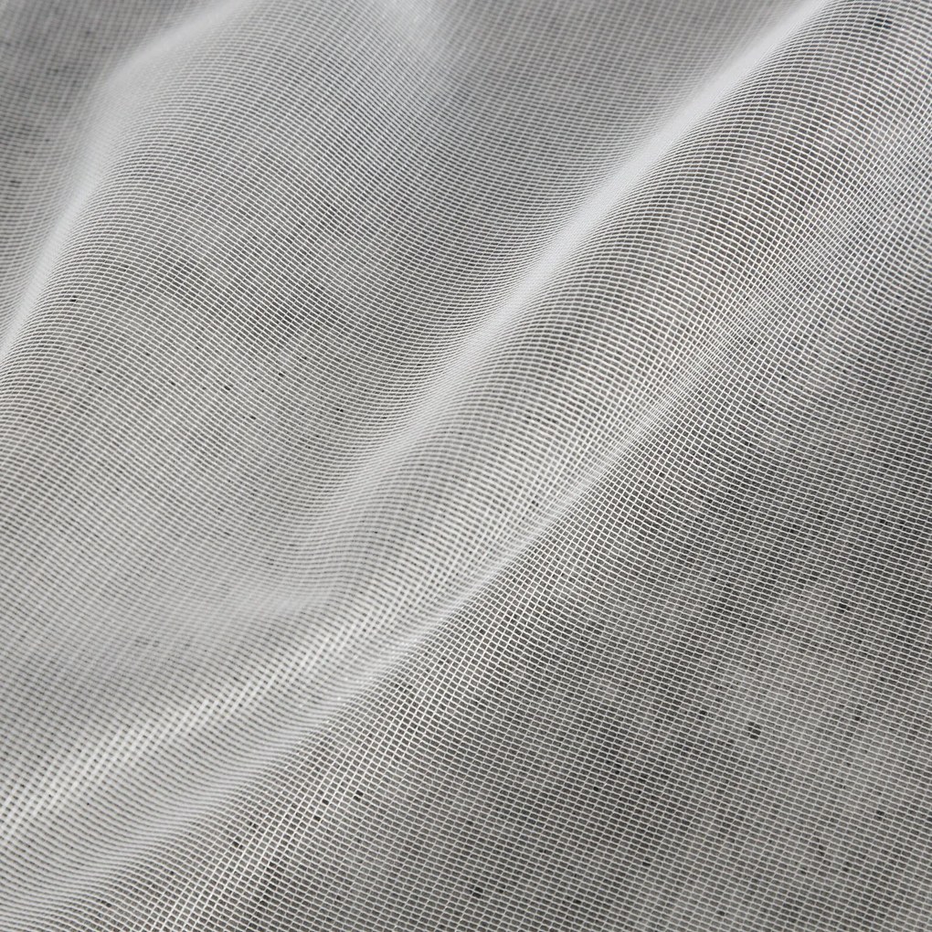ZÁCLONA NA KROUŽCÍCH ESEL 350X150 CM BÍLÁ