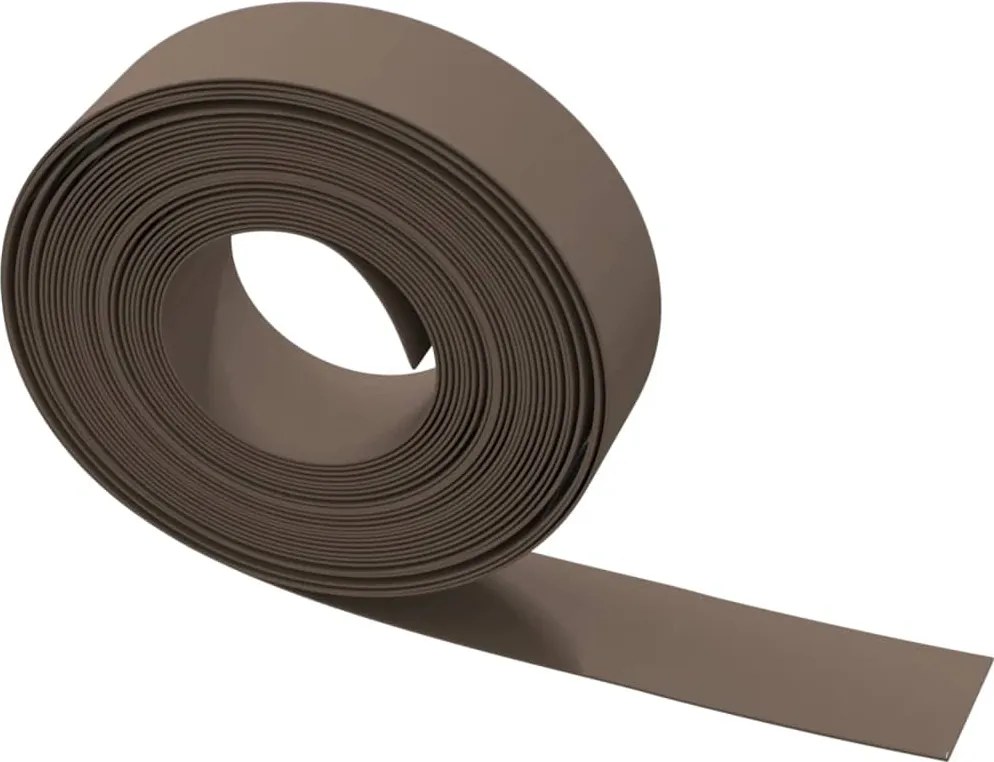 Travní lemy 4 ks hnědé 10 m 15 cm polyethylen 3155450