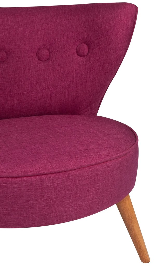 Atelier del Sofa Křeslo Riverhead - Purple, Purpurová