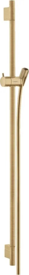 Hansgrohe Unica, S Puro sprchová tyč 900 mm se sprchovou hadicí Isiflex 1600 mm, kartáčovaný bronz, HAN-28631140