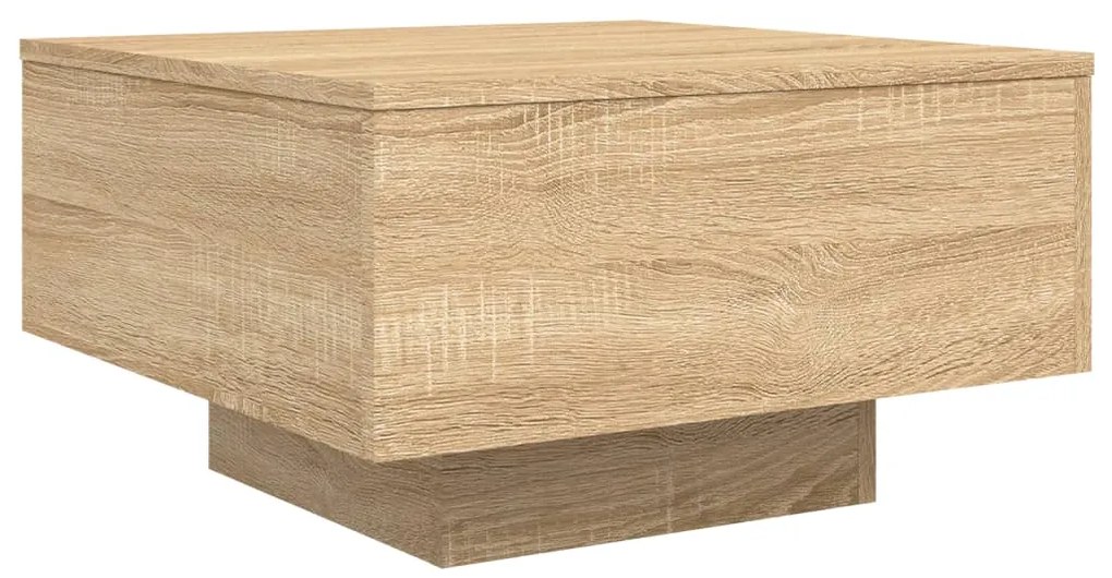 Konferenční stolek dub sonoma 55 x 55 x 31 cm kompozitní dřevo - Default Title