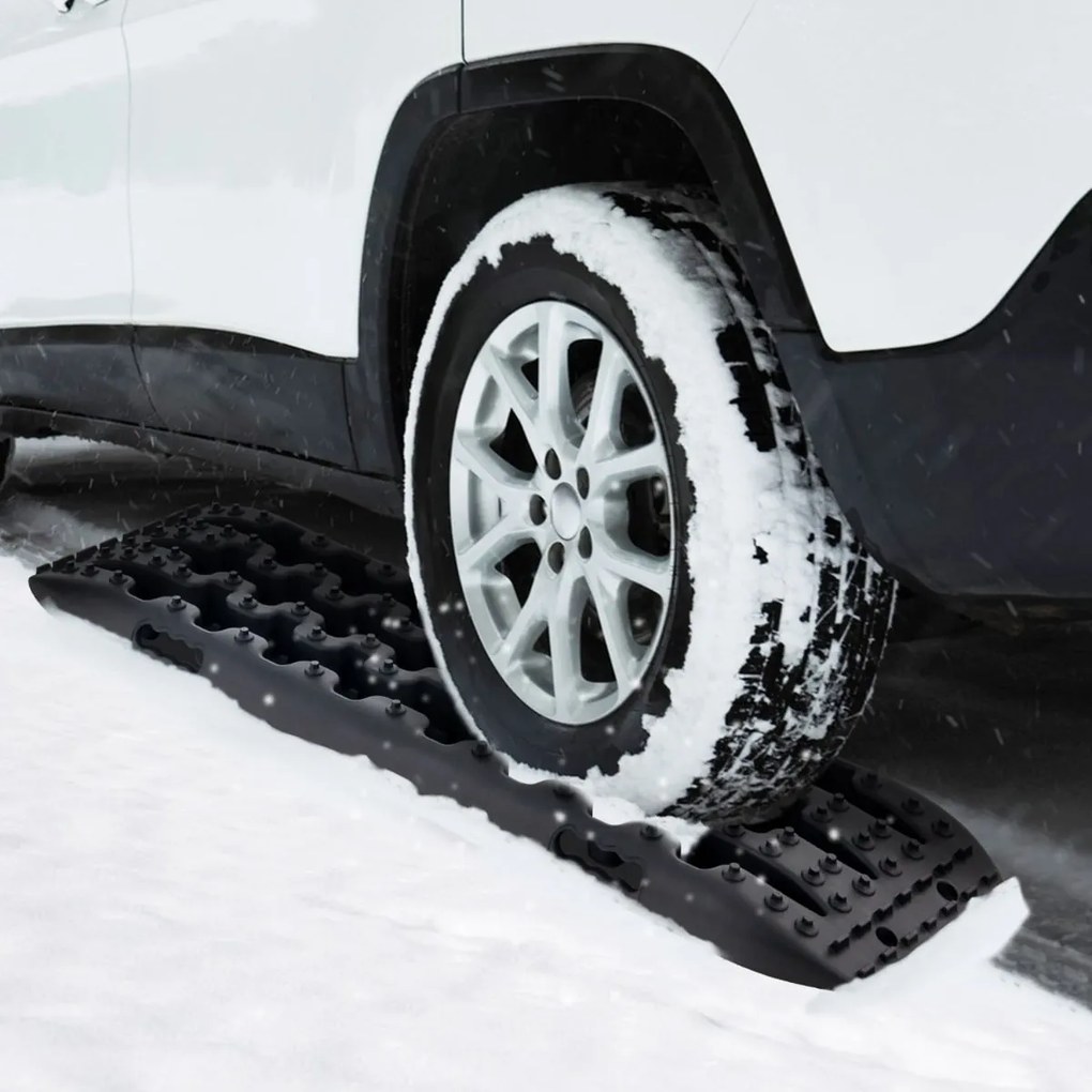 Costway Sand sheets off-road 2 kusy trakční pomocný žebřík pneumatik