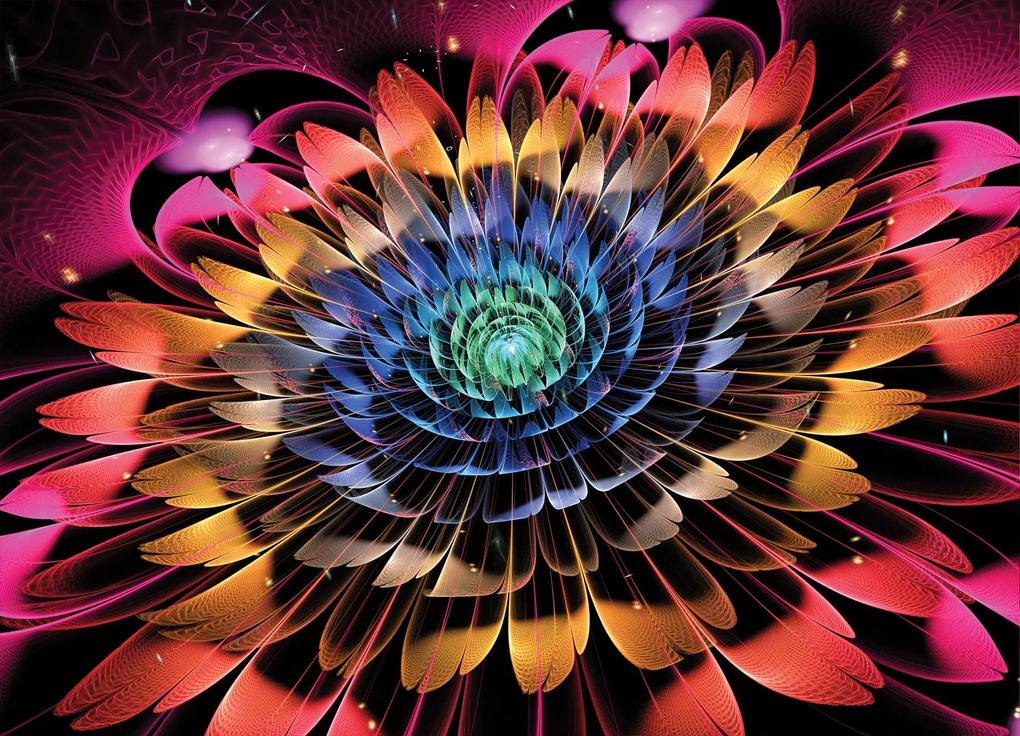 Malvis ® Tapeta Abstraktní květina Vel. (šířka x výška): 432 x 290 cm
