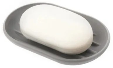 Miska na mýdlo Umbra Touch šedá 13x9x2cm, plast