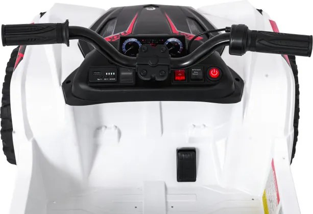 Elektrická čtyřkolka Quad Sport TX 4×4 bílá