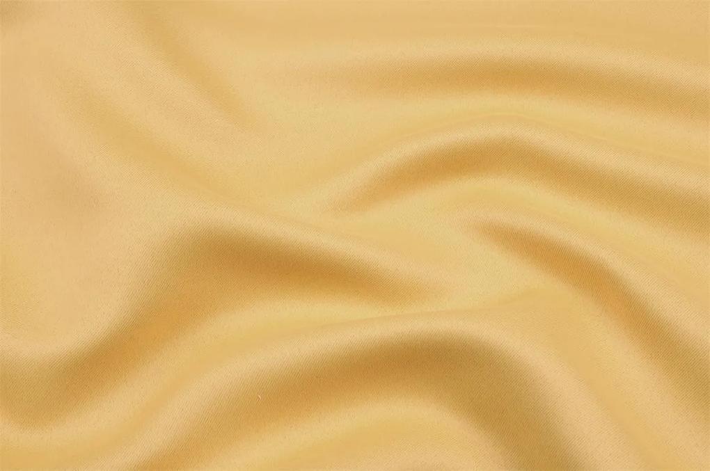 Dekorační závěs s kroužky zatemňující FLAVIA- BLACKOUT 135x180 cm mustard/hořčicová (cena za 1 kus) MyBestHome